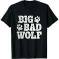 Big Bad Wolf Shirt Halloween Costume Outfit Girls Boys Gift T-Shirt ...