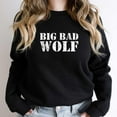 Big Bad and Wolf, Funny Wolves Werewolf Cool Dog Gift Graphic SW20188 ...