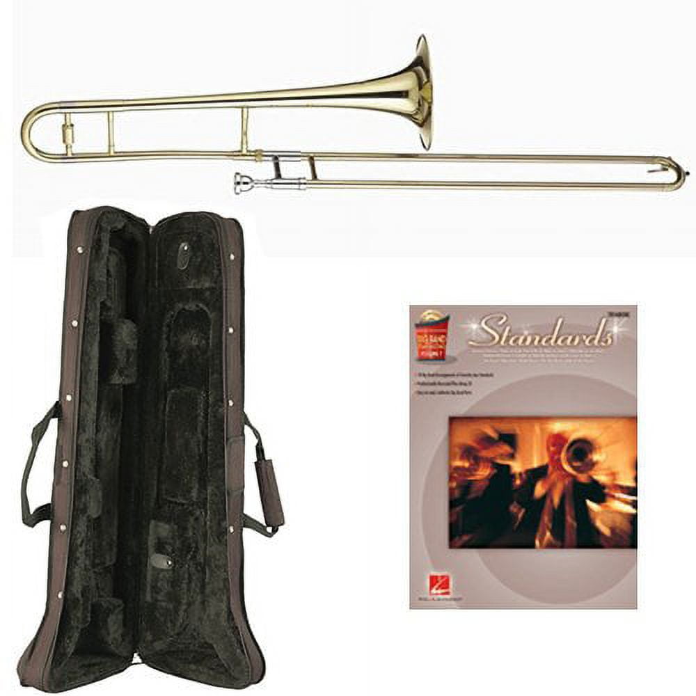 Big Band Standards Bb Tenor Slide Trombone Pack - Includes Trombone w ...