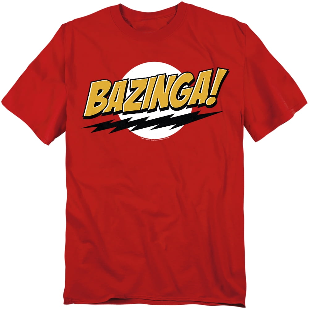 Big Bang Theory T-Shirt Bazinga Unisex Graphic Tee For Men & Women ...