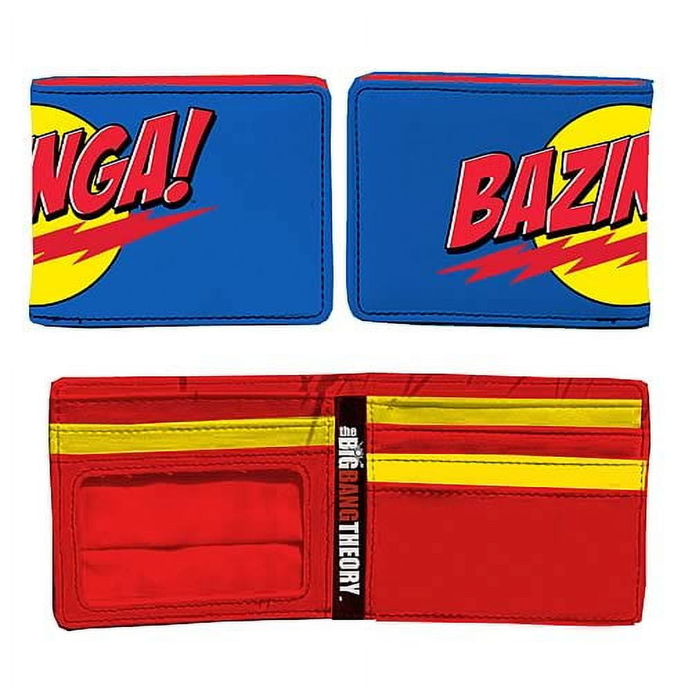 Big Bang Theory Blue Bazinga! Logo Wallet - Walmart.com