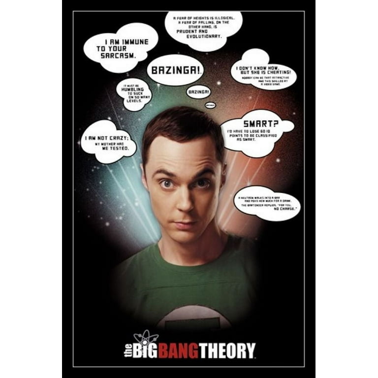 Sheldon Bazinga Poster