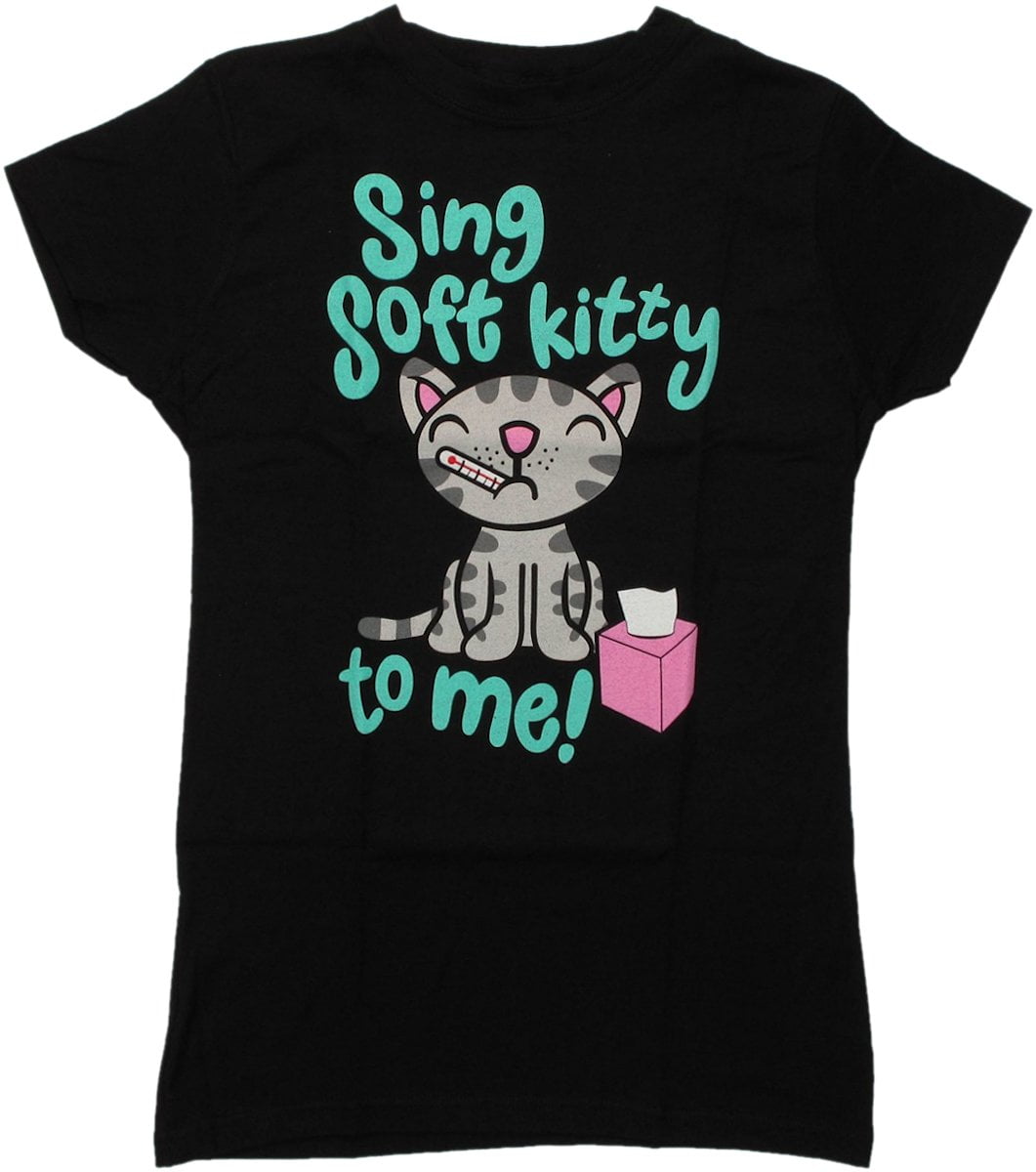 Big Bang Theory Sing Soft Kitty Baby Tee - Walmart.com