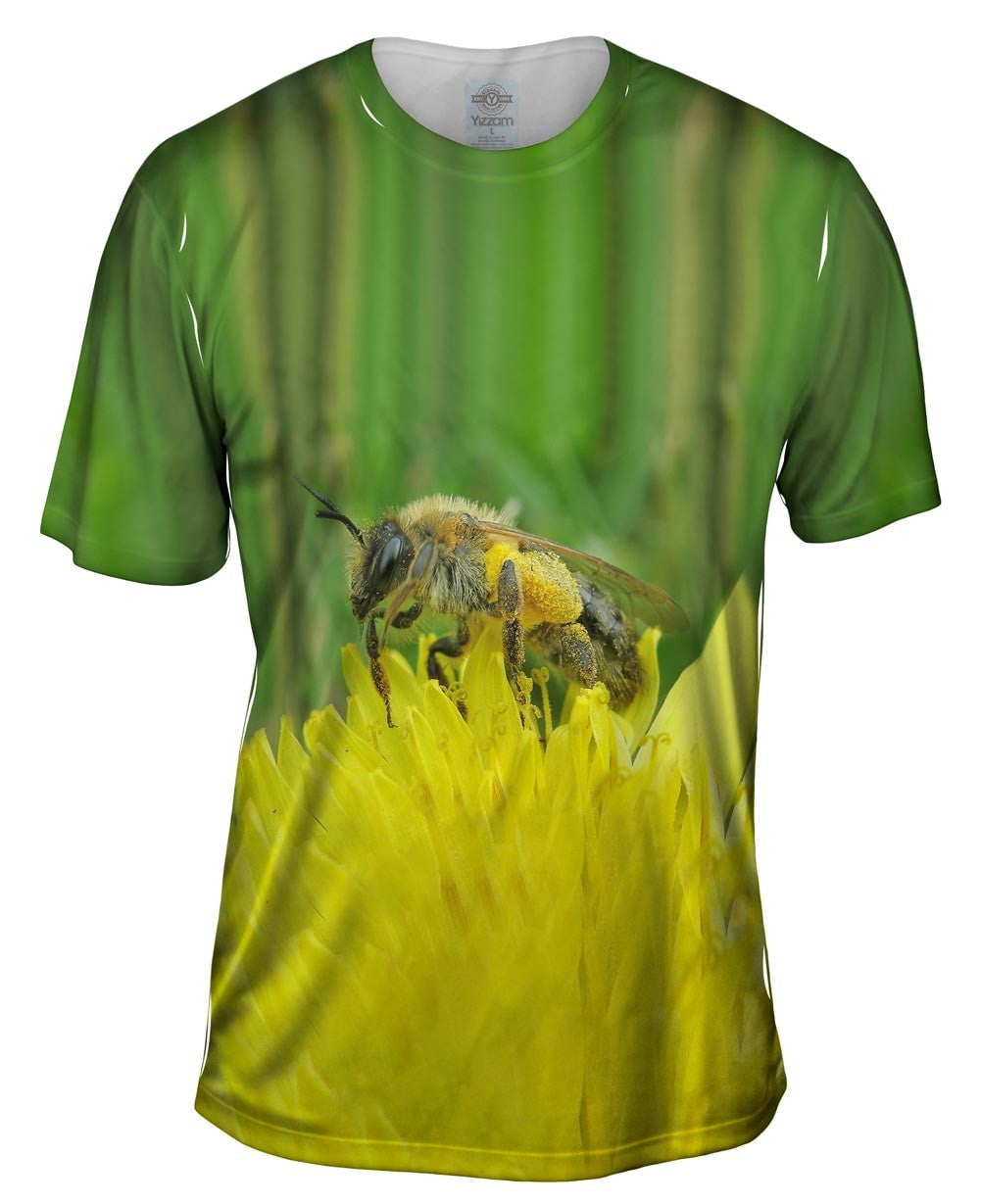 Big Bee Furry Mens T-Shirt All Over Print - Walmart.com