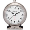 Big Ben Classic Alarm Clock – Silver Finish, 4.75W x 5.5H Analog ...