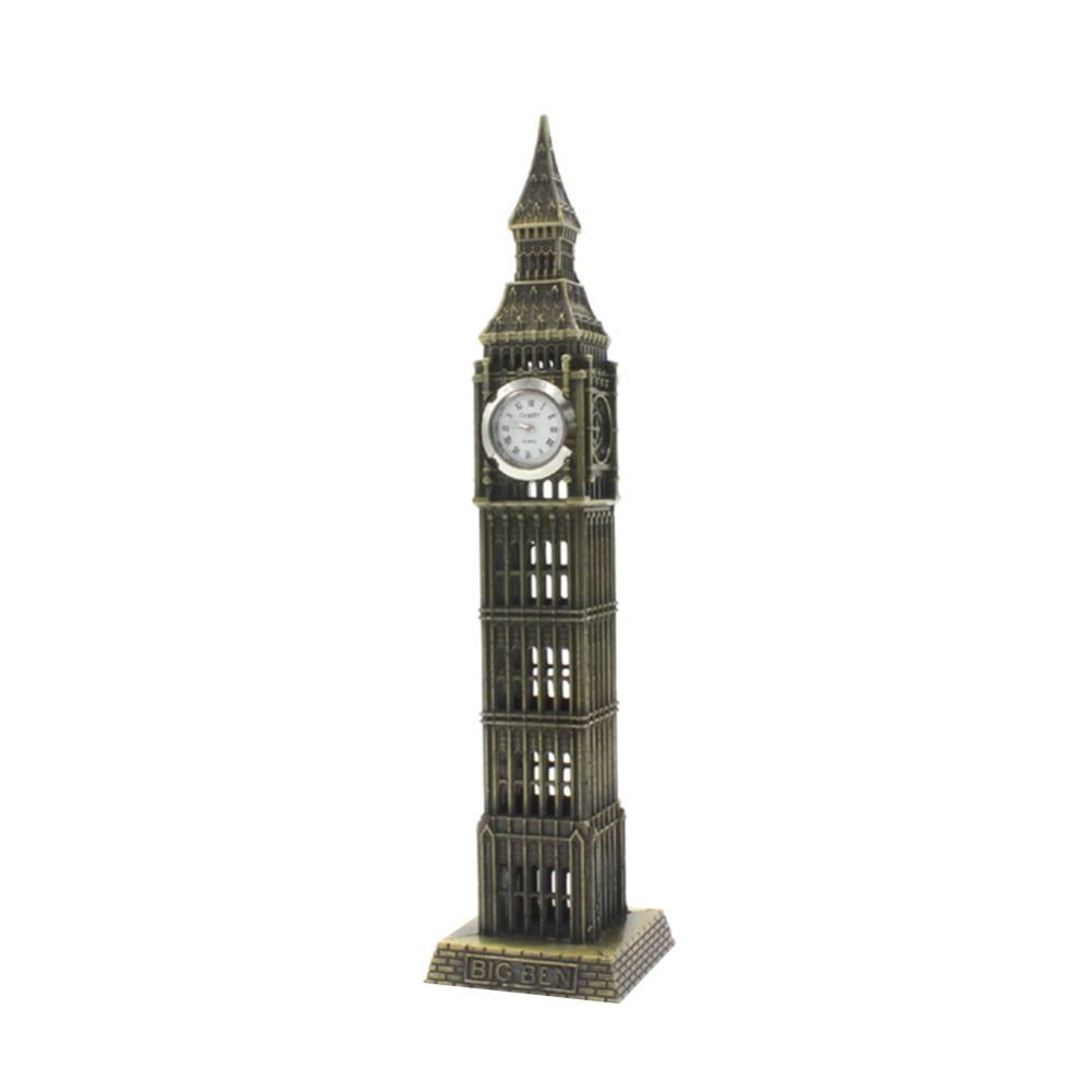Big Ben Clock Tower Statue Desktop Ornament,Famous Advanced Big Ben ...