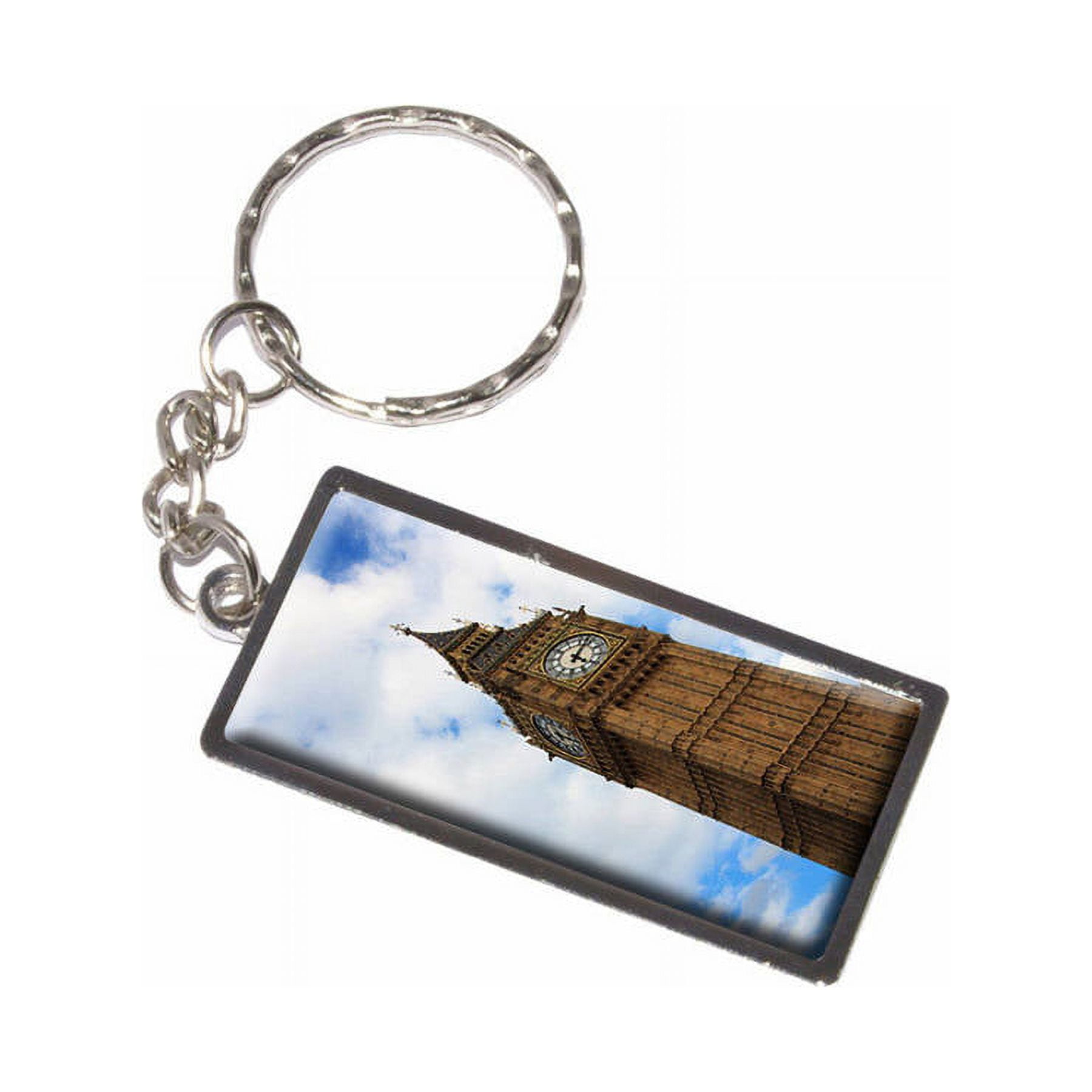 Big Ben London City Clock England Great Britain Keychain Key Chain Ring ...