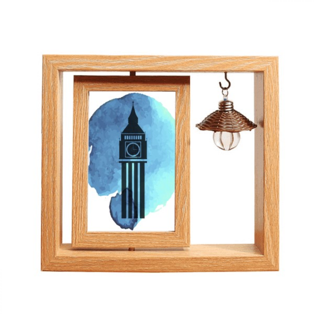 Big Ben London England Britain UK Wooden Rotating Picture Photo Frame ...