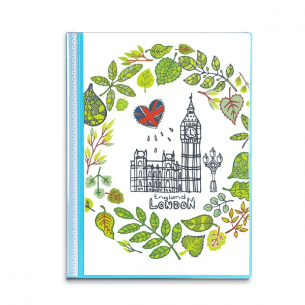 Big Ben London England Illustration Book Sheet Protectors Portfolio ...