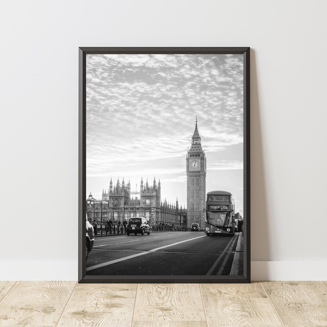 Big Ben London Westminster Bridge Uk Cityscape Photo Red Bus Travel ...