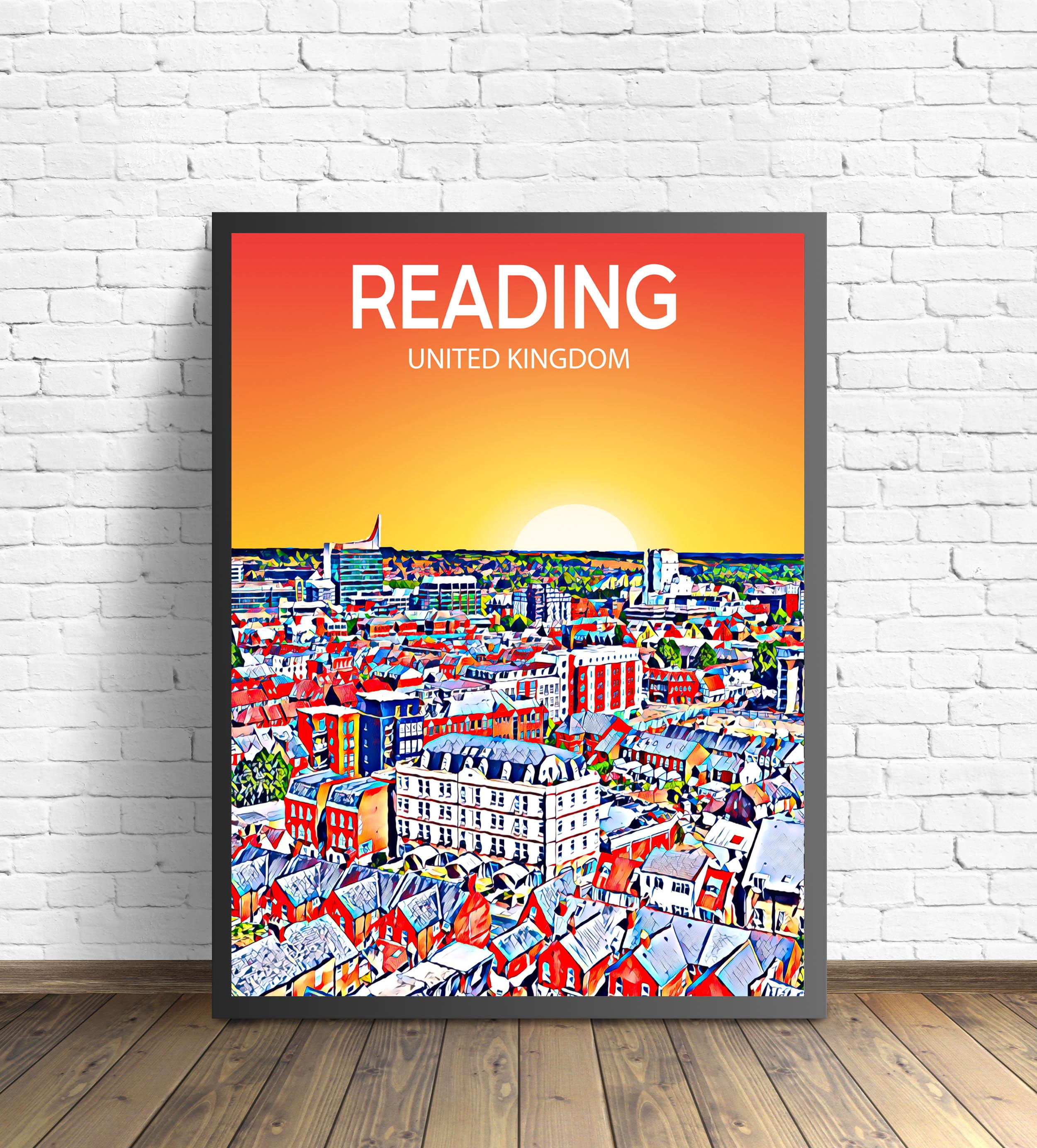 Big Ben Retro Poster – Vintage London Landmark Wall Art - Walmart.com