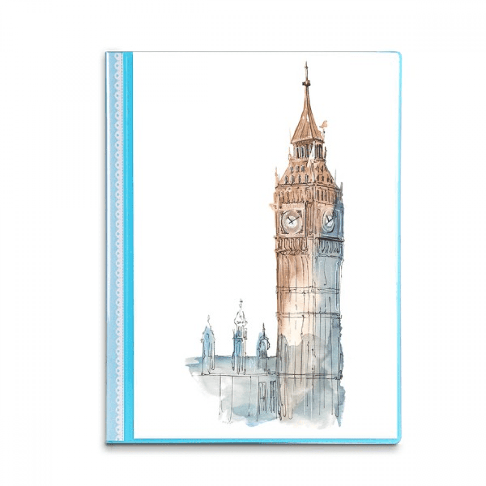 Big Ben in Britain Art Deco Fashion Book Sheet Protectors Portfolio ...