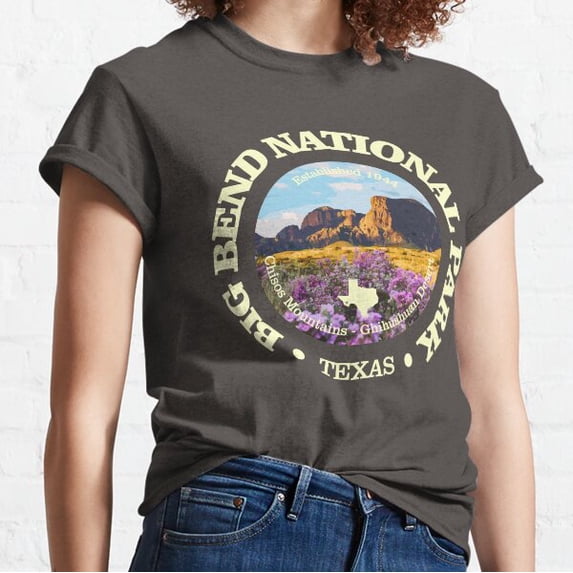 Big Bend National Park (Rd)2 Classic T-shirt - Walmart.com