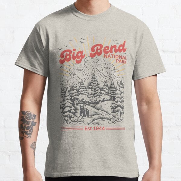 Big Bend National State Park Classic T-shirt Sticker Classic T-shirt ...