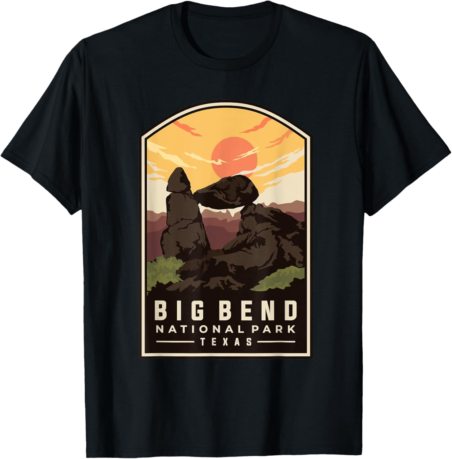 Big Bend Texas T Shirt - Walmart.com