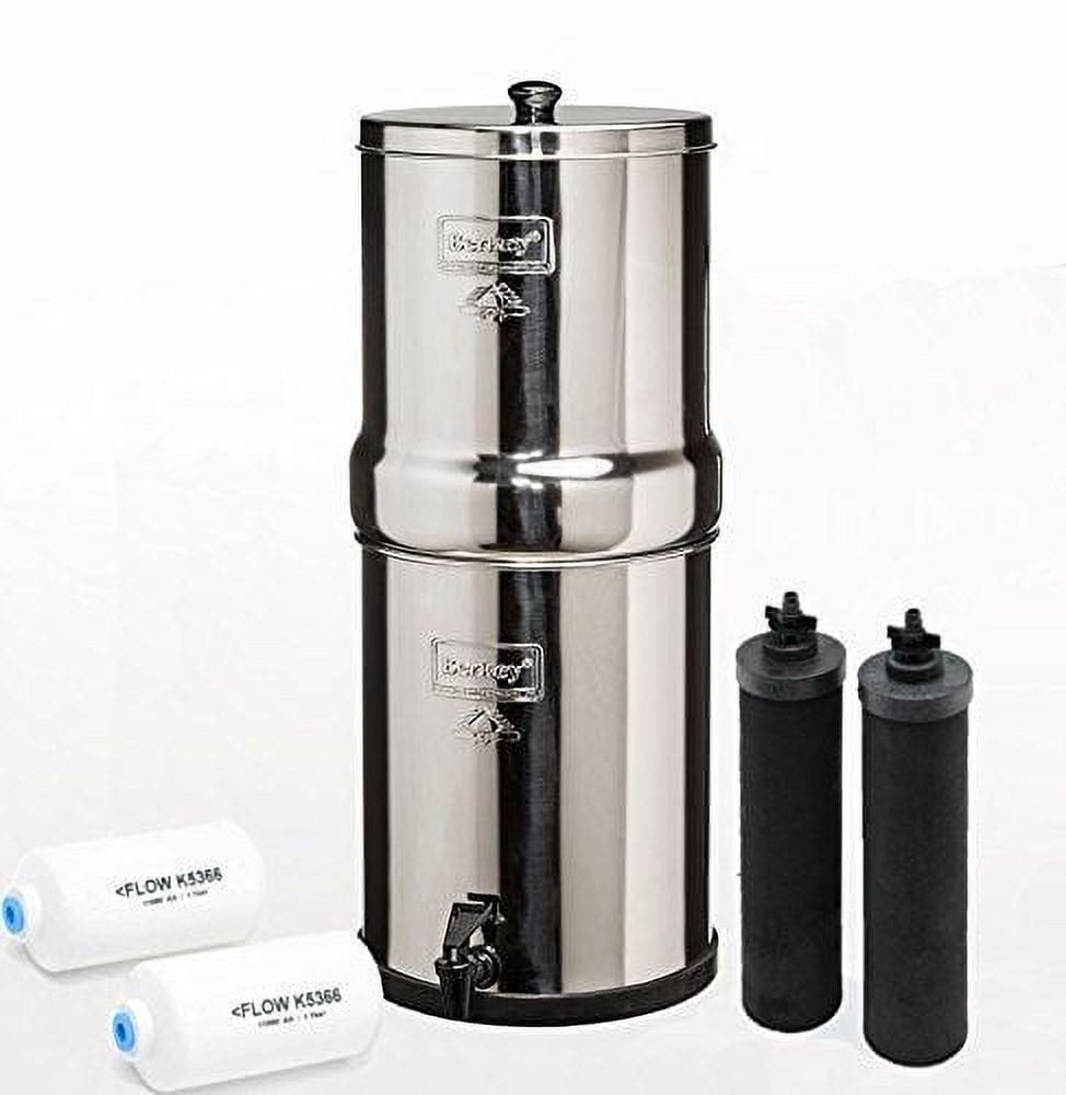 Authentic Big Berkey Water Purifier & Filtration System Bundle ...