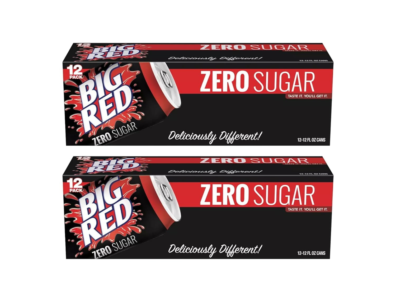 Big Big Zero Cream Soda Soft Drink Bundled by (Big Zero, 24 Pack 12 oz ...