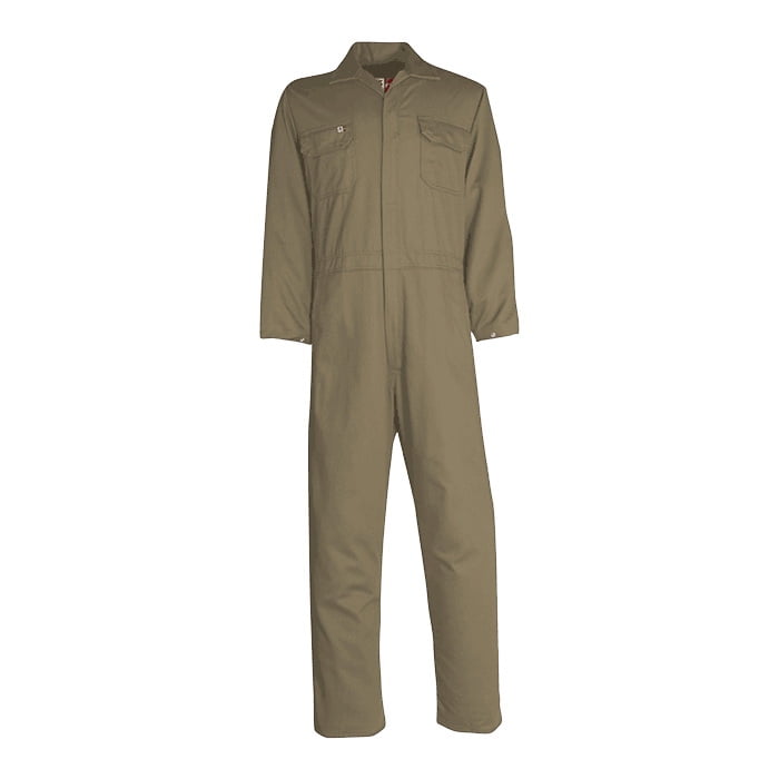 Big Bill 1150US7 Flashtrap Ventilated Coverall-Khaki-Tall-L - Walmart.com