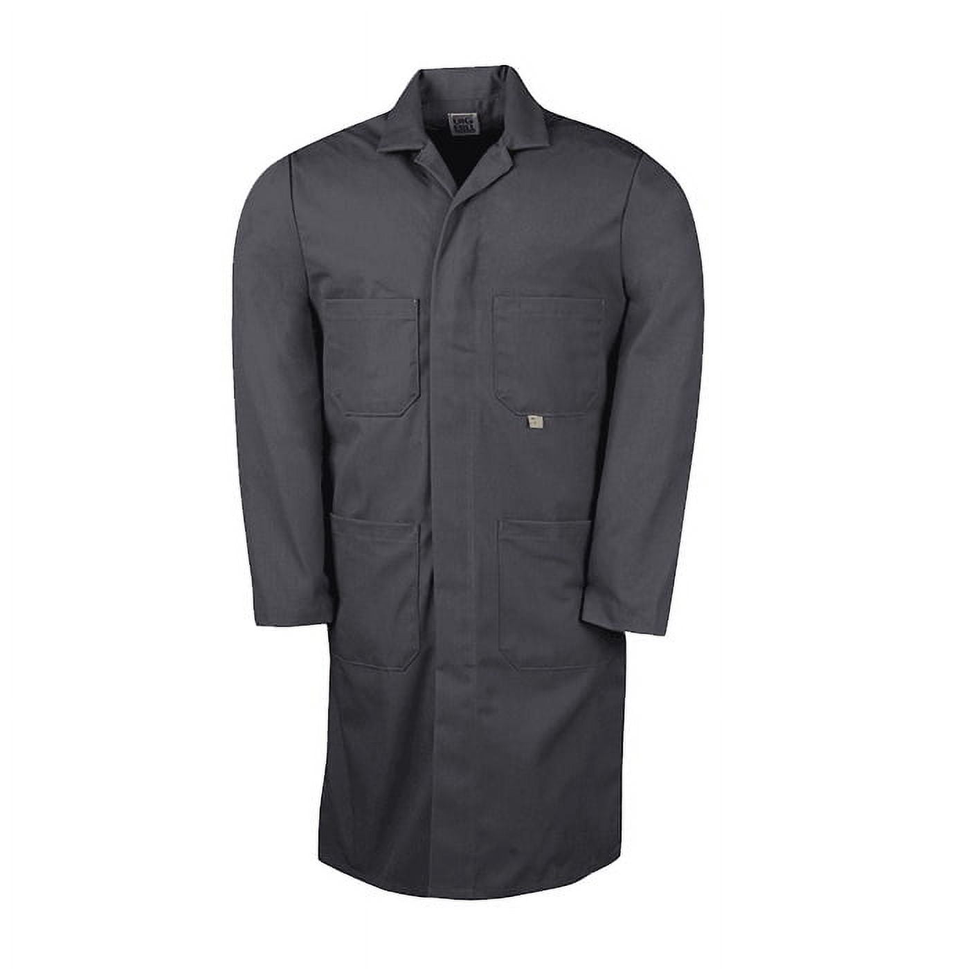 Big Bill 167 Premium Industrial Lab Coat-Charcoal-Regular-60" - Walmart.com