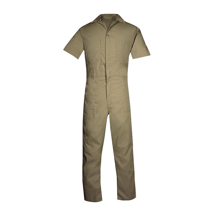 Big Bill 405 Lightweight Poplin Short-Sleeve Work Coverall-TAN-Regular ...