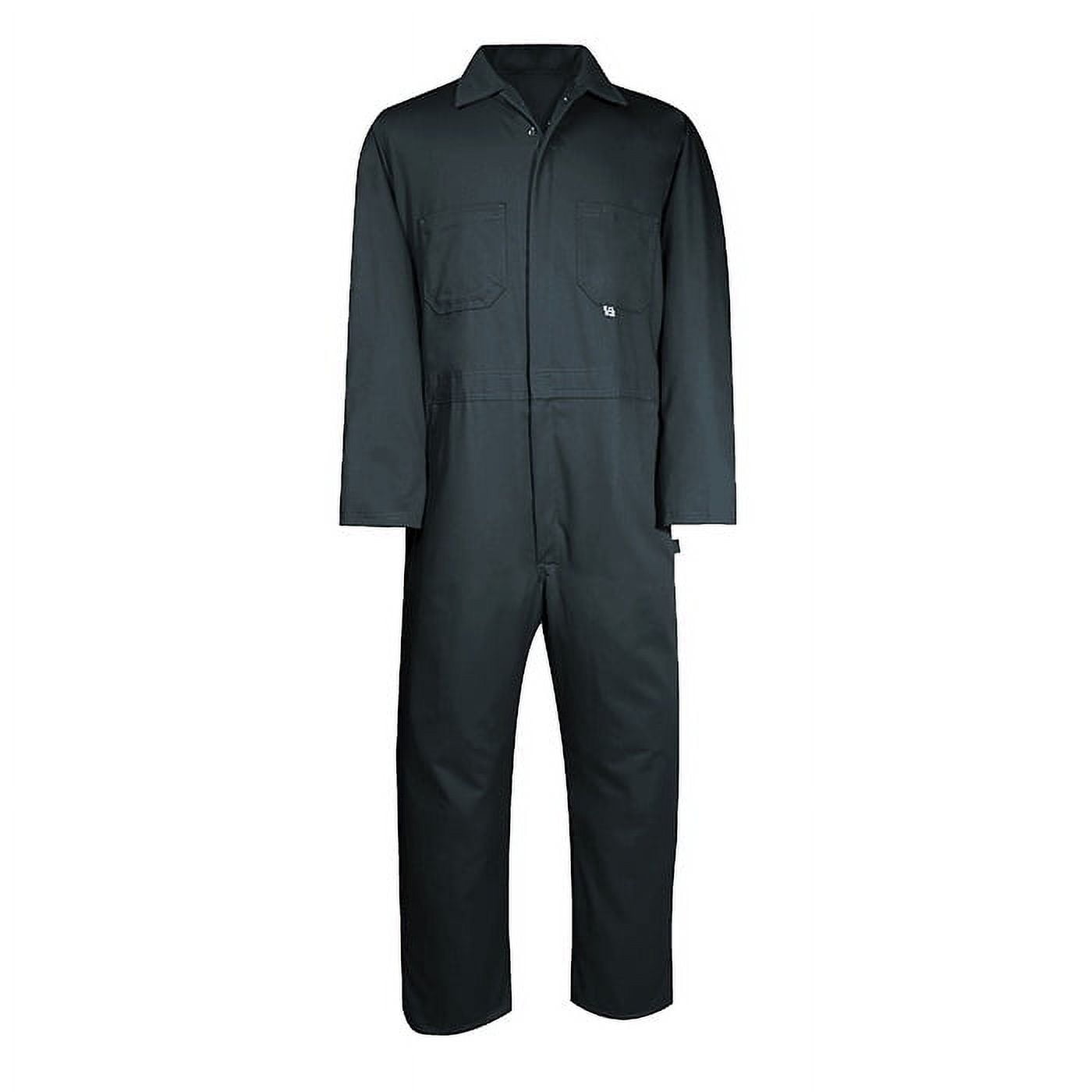 Big Bill 414 Cotton Industrial Work Coverall-Green-Regular-38 ...