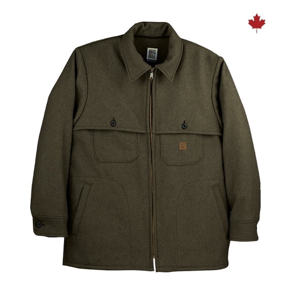Big Bill 461MER Green Merino Wool Jacket-Green-Regular-S - Walmart.com