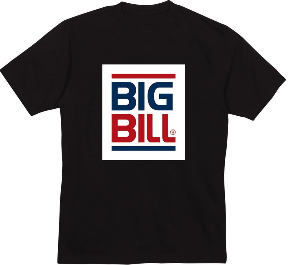 Big Bill 55003 Short Sleeve Original Logo Graphic T-shirt-Black-Regular ...