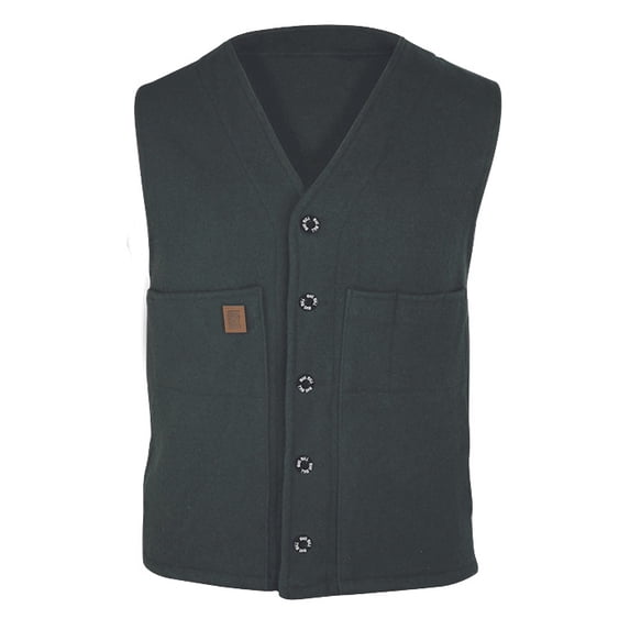 Big Bill 624 Wool Outdoor Vest-Green-Regular-XL - Walmart.com