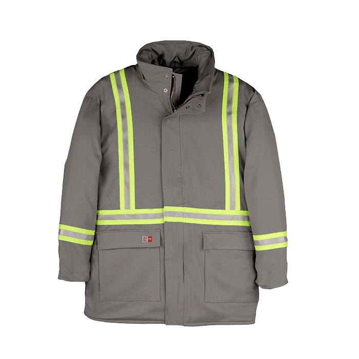 Big Bill M305US7 Westex Ultrasoft HV Winter Parka-Charcoal-Regular-2XL ...