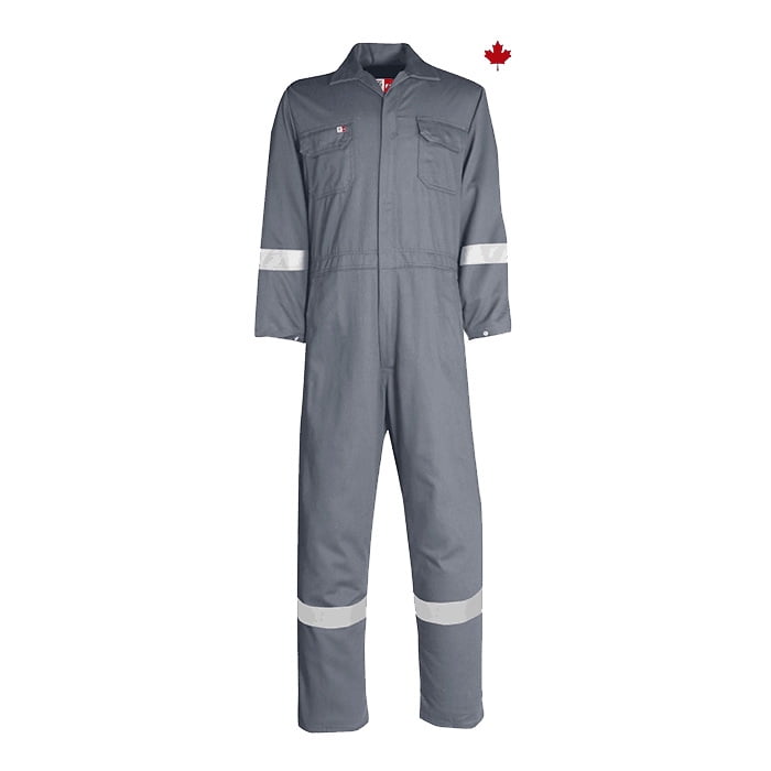 Big Bill TX1308US7 HV Industrial Coverall Westex Ultrasoft 7 OZ-Grey ...