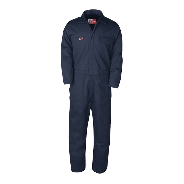 Big Bill TX1331TS7 Industrial Coverall-Navy-Tall-38" - Walmart.com