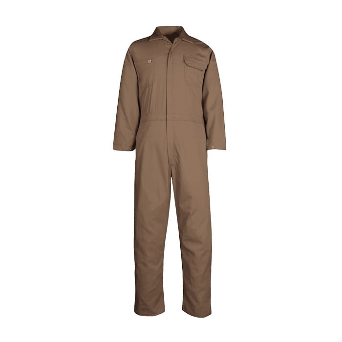Big Bill TX1331US7 Industrial Coverall Westex Ultrasoft-Khaki-Tall-46 ...