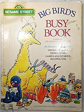 Pre-Owned Big Bird's Busy Book Starring Jim Henson's Muppets (Paperback ...