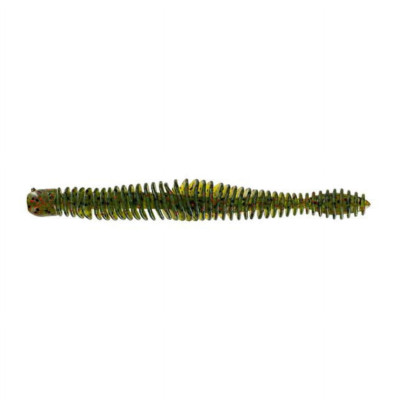 Big Bite 4CONT-01 4.75 in. Coontail Watermelon Red Flake Fishing Lure ...