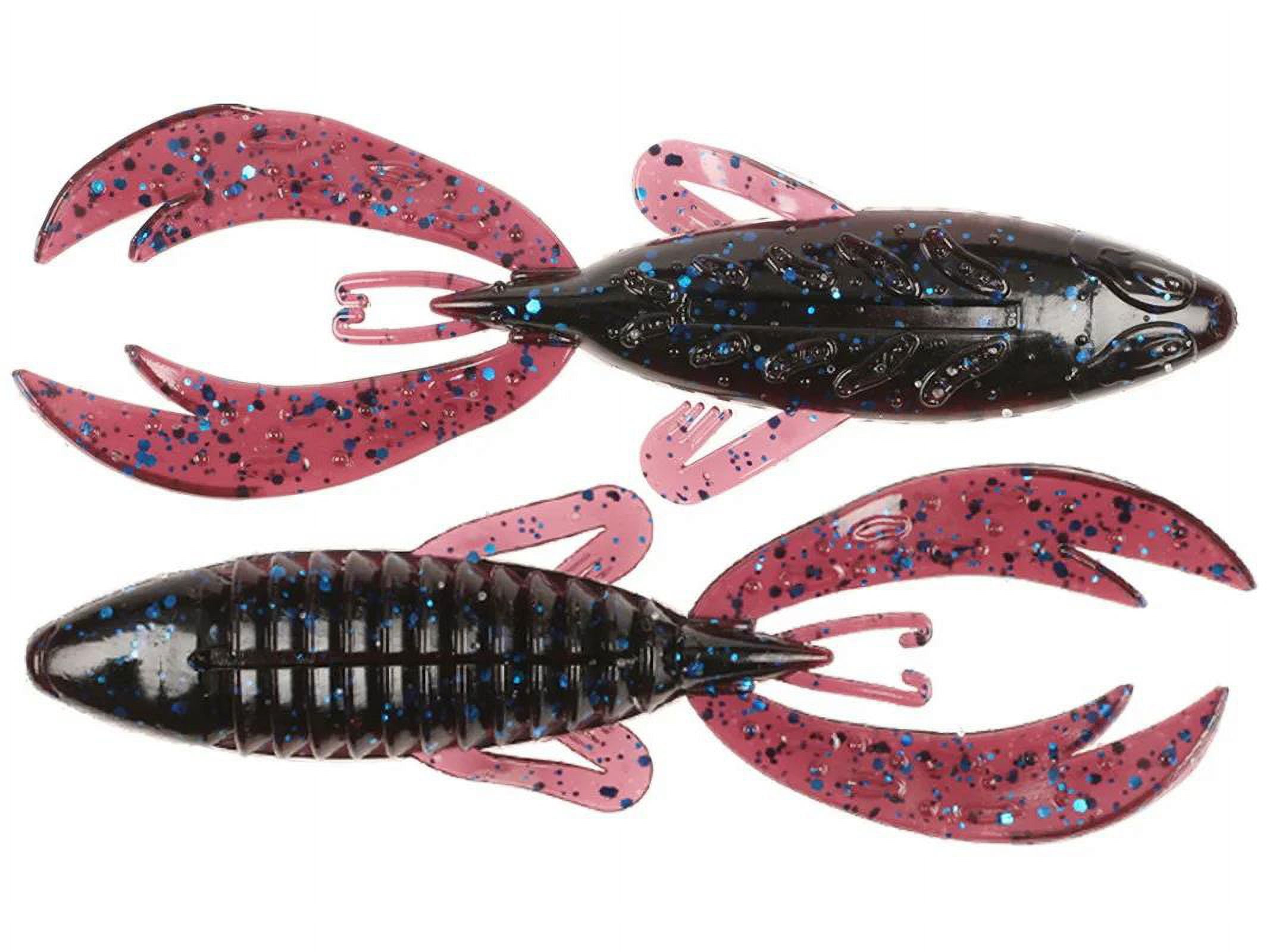 Big Bite Baits 4RFF-07 4 in. Rojas Fighting Frog, Blue Fleck - Pack of 7 - Walmart.com