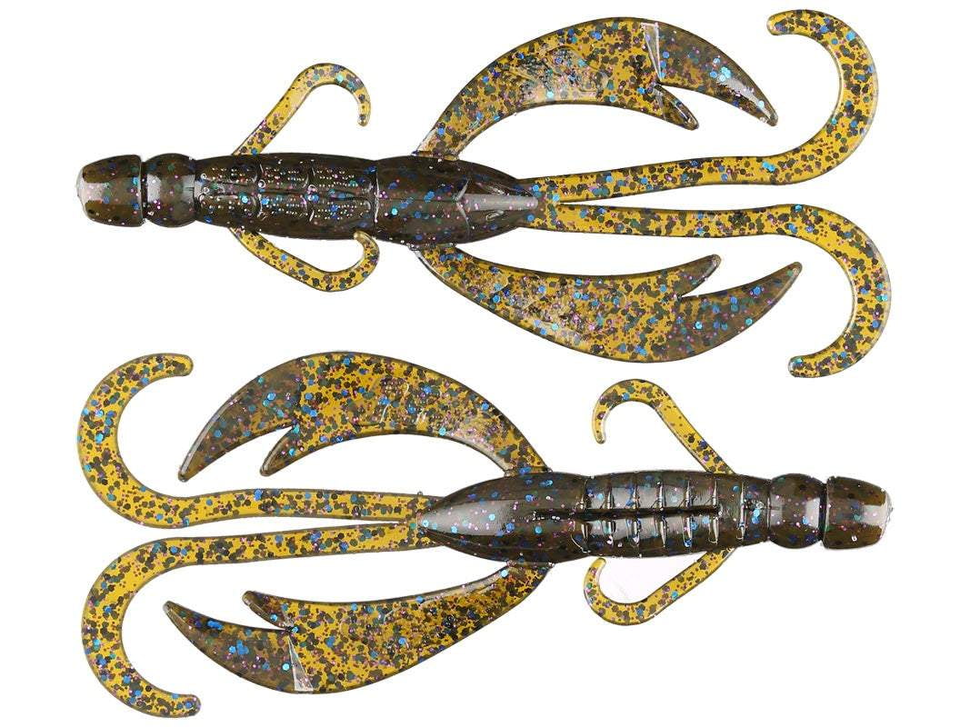 Big Bite Baits 5 inch Battle Bug Soft Plastic Creature Bait (Vegas Flash) - Walmart Business ...