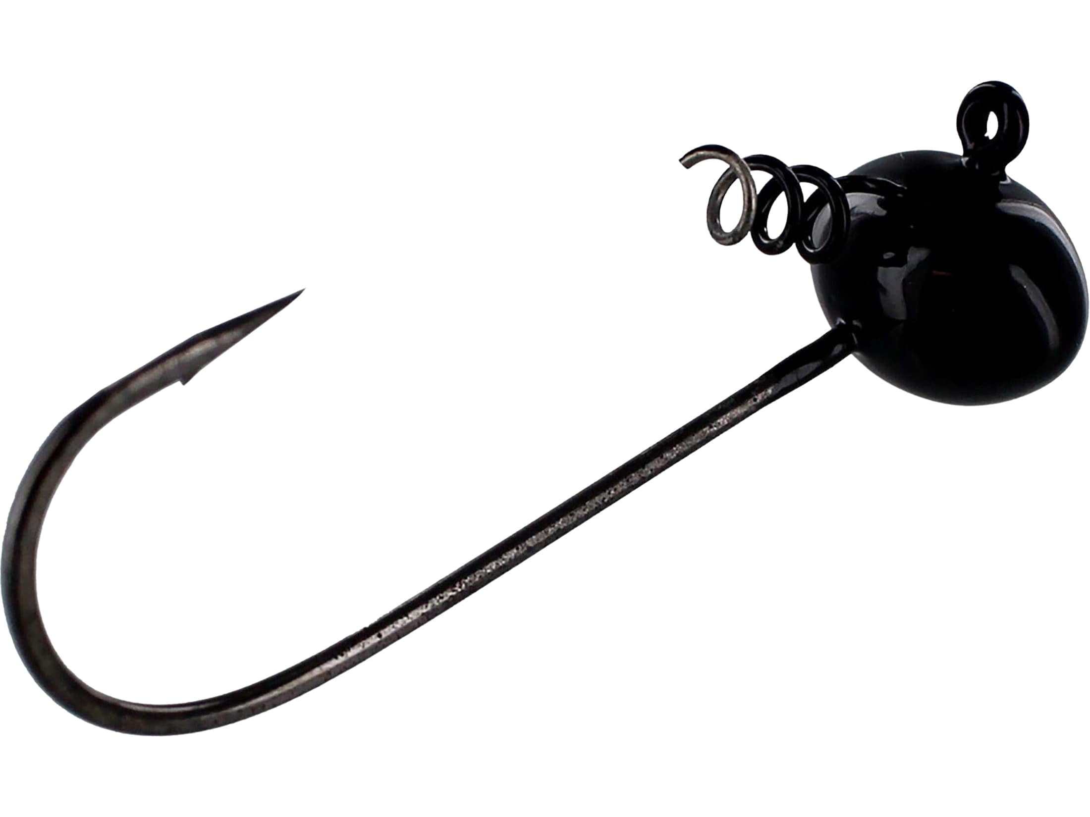 Big Bite Baits Football Shaky Head 1/4oz Shaky Head Jighead Black ...