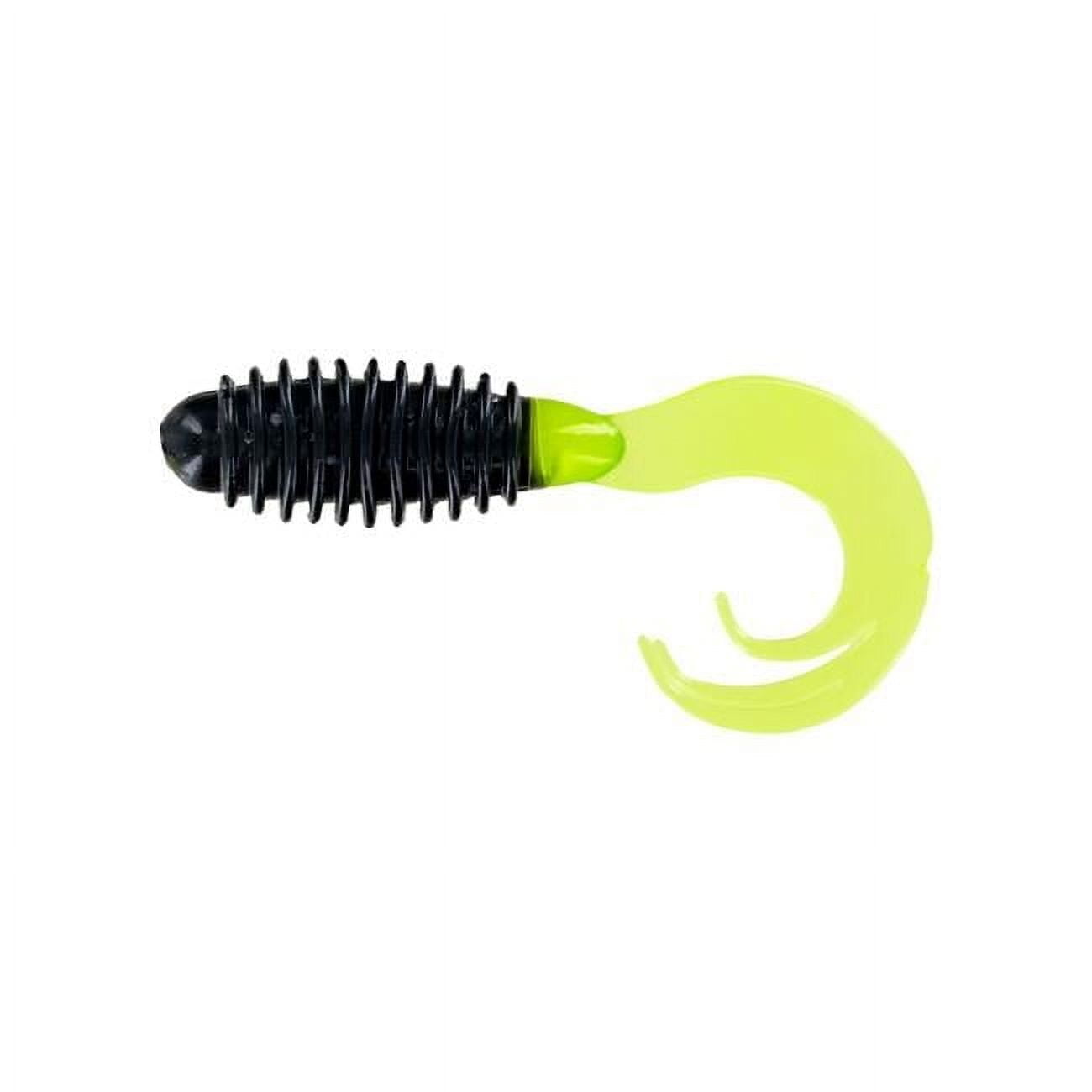 Big Bite Baits 2 Triple Tip Grub/tractor Green (10 Pack 5 Big Bite ...