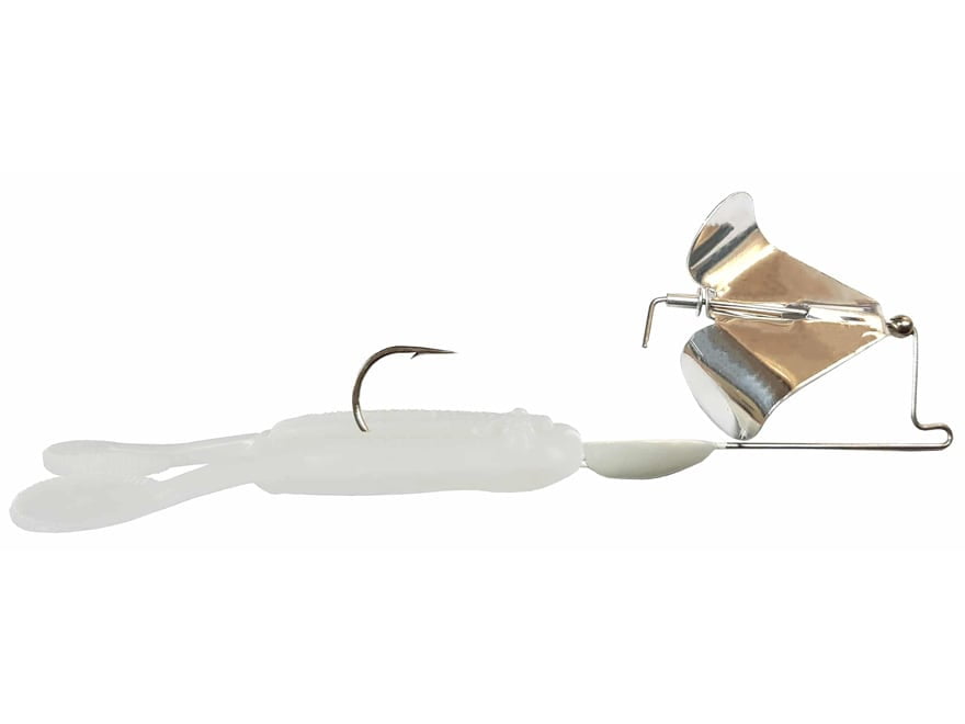 Big Bite Baits Tour Toad Buzzbait 3/8oz Silver Blade/White Toad ...