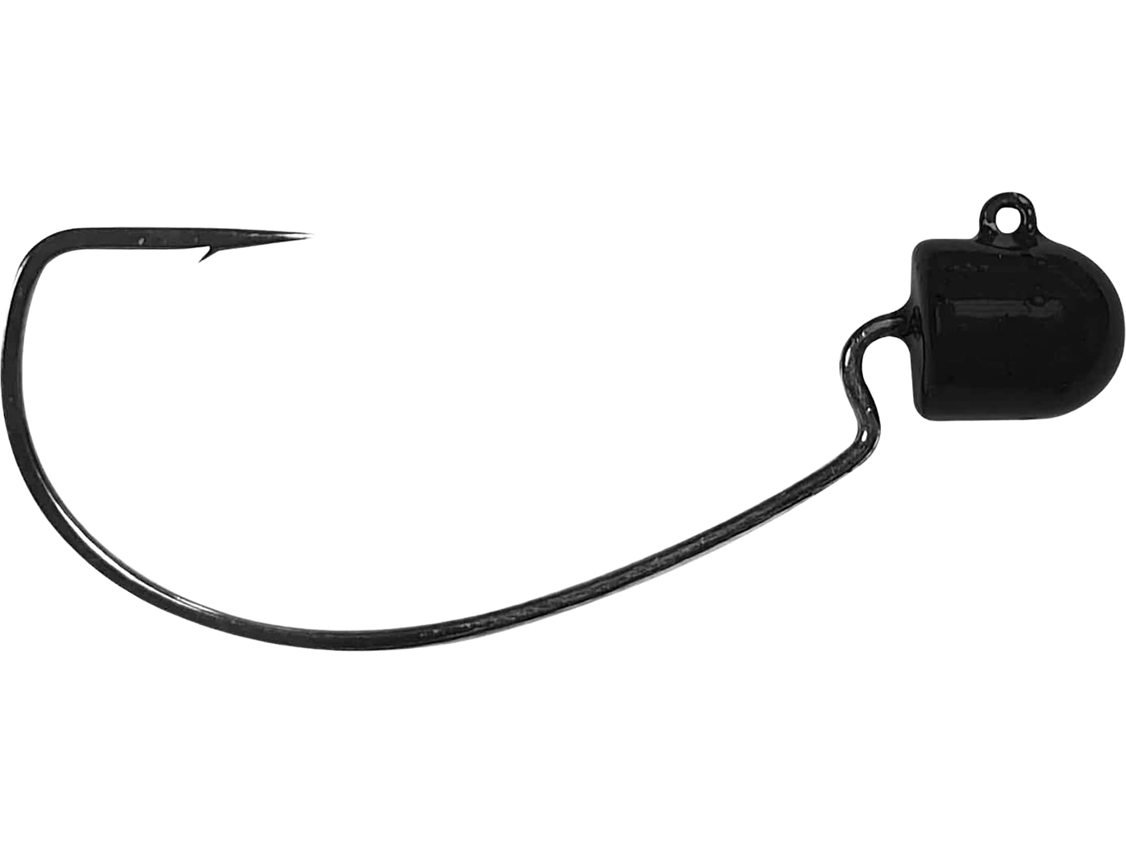 Big Bite Baits Shorty Head EWG 1/4oz Ned Jighead Black - Walmart.com