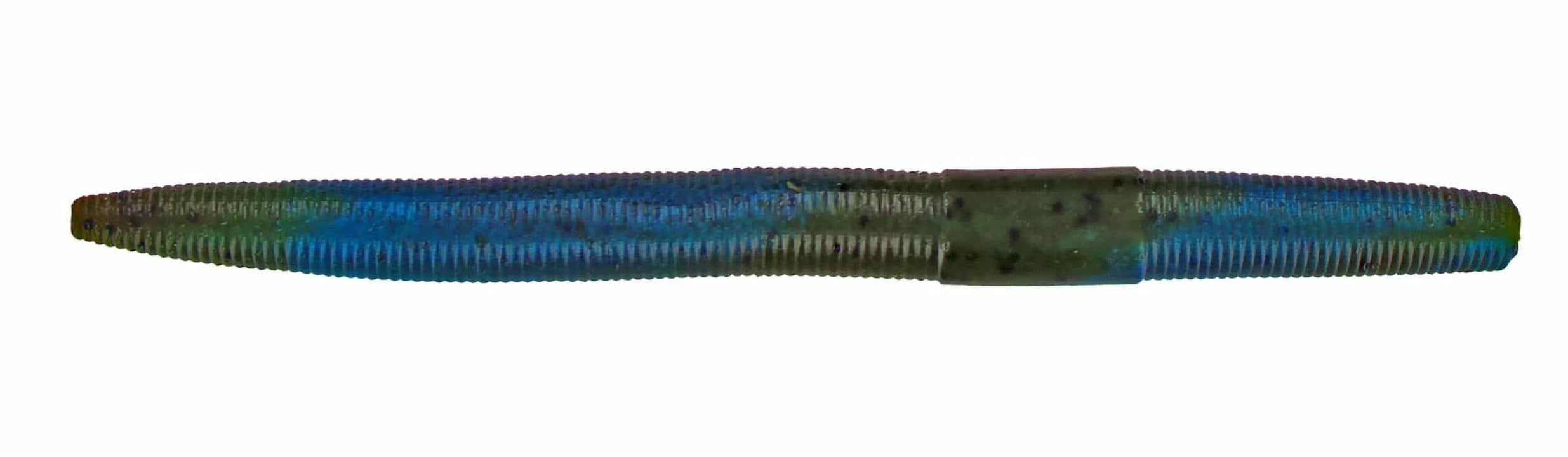 Big Bite Baits Trick Stick Soft Plastic Stickbait (Green Pump/Purple ...