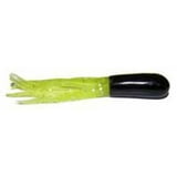 Big Bite Crappie Tubes 1.5' 10ct Black/Chartreuse - Walmart.com