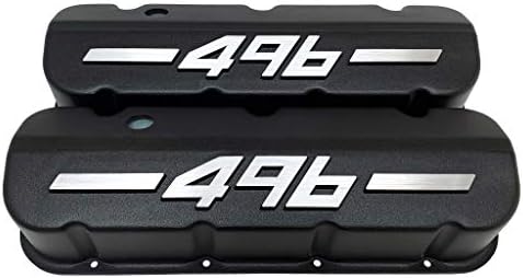 Big Block Chevy Racing 496 Valve Covers (Raised Logo) Black - Walmart.com