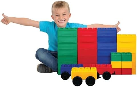 Big Blocks for Kids Ages 4-8 — Indoor & Outdoor Blocks for Kids Games ...