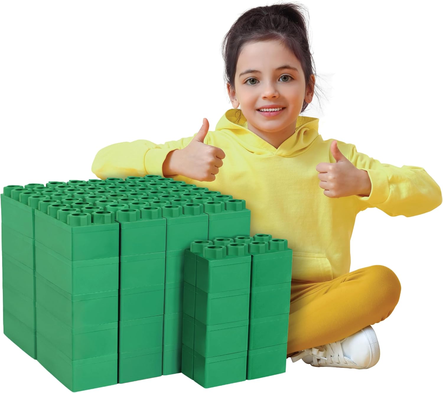 Big Blocks for Kids Ages 4-8 — Indoor & Outdoor Blocks for Kids Games ...