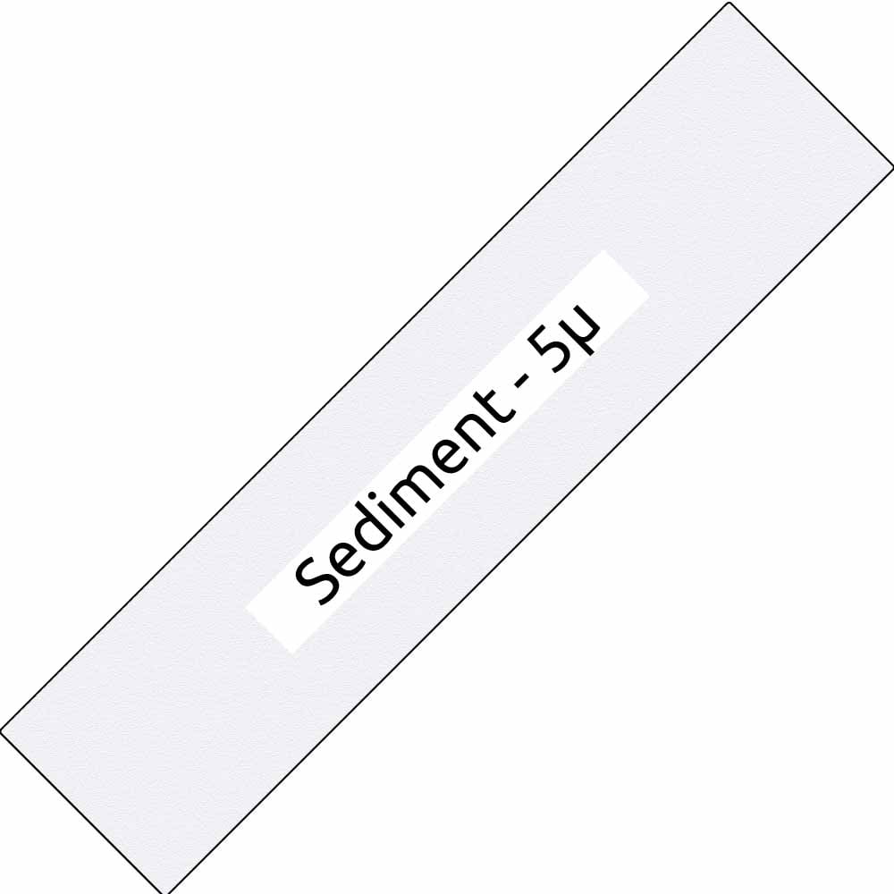 Big Blue 20-inch Sediment Filter - 5-micron - Walmart.com