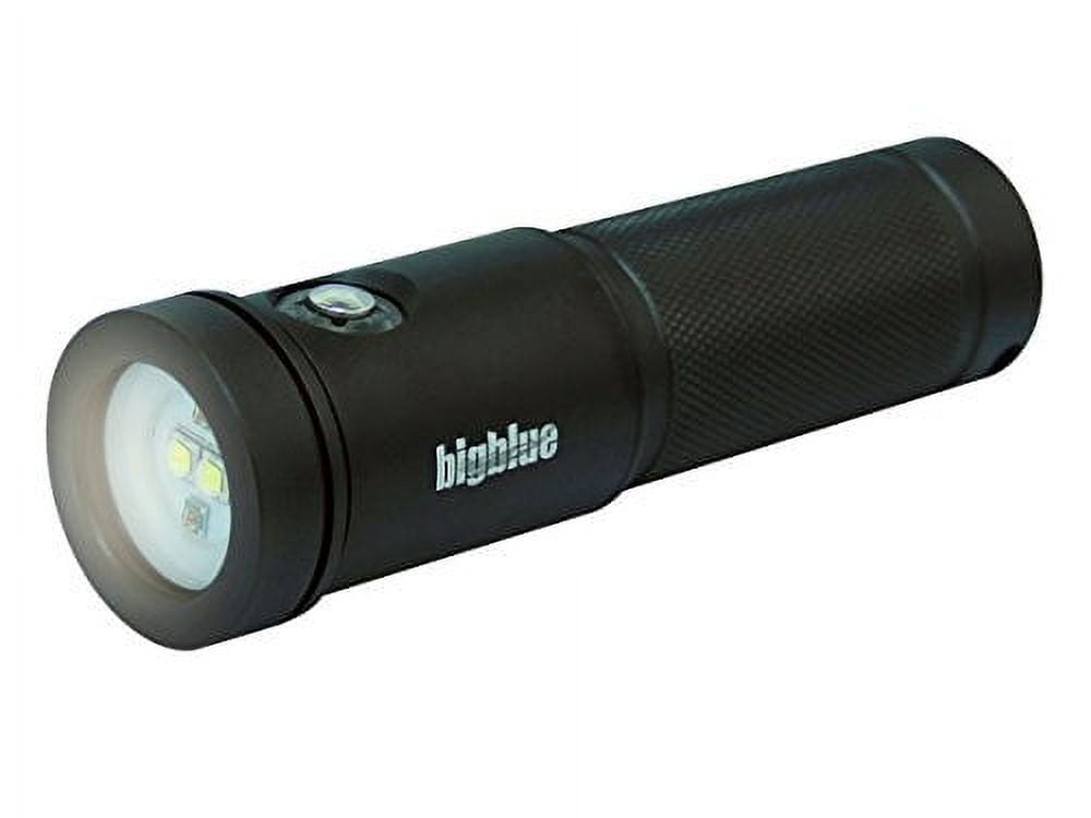 Big Blue Black Molly AL1800XWP Rechargeable Batter LED Dive Light ...