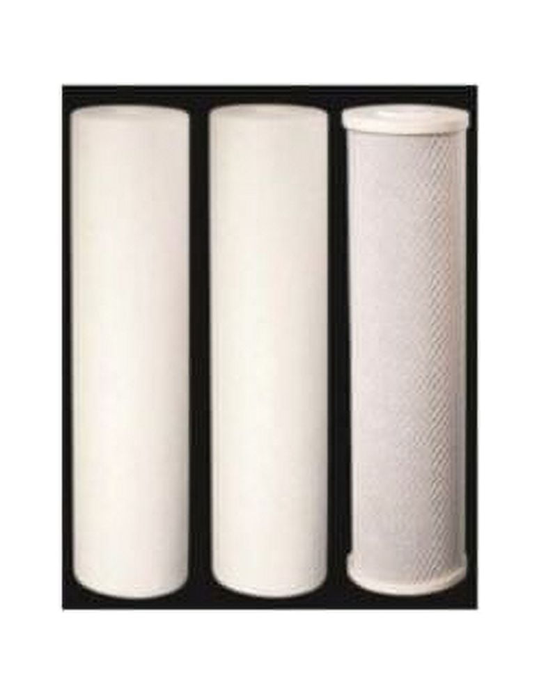 Big Blue Whole House Water Micron, CTO Carbon Block & Sediment 20”x4.5 ...