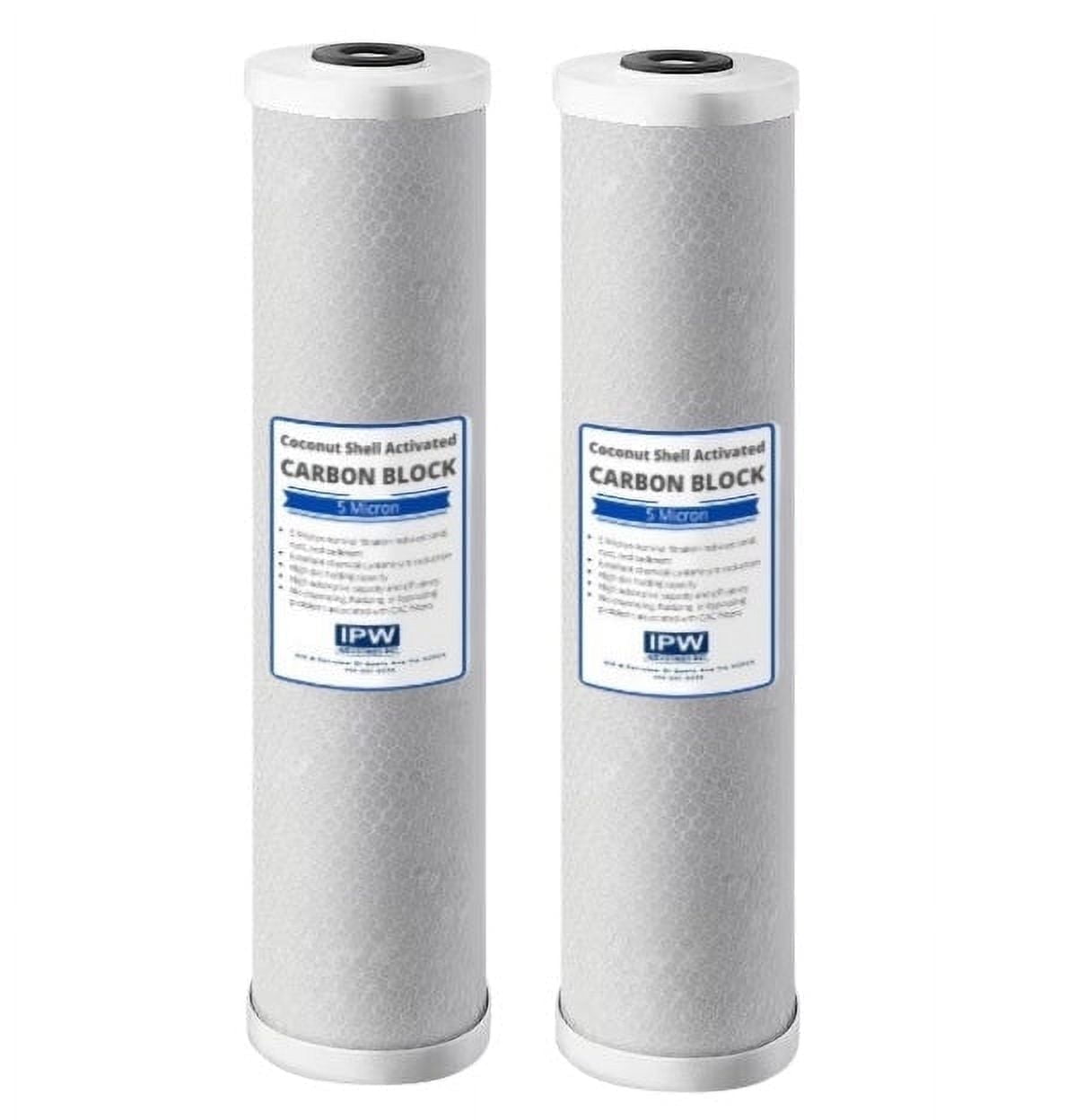Big Blue Coconut Shell Water Filter Cartridge | Activated Carbon Block ...