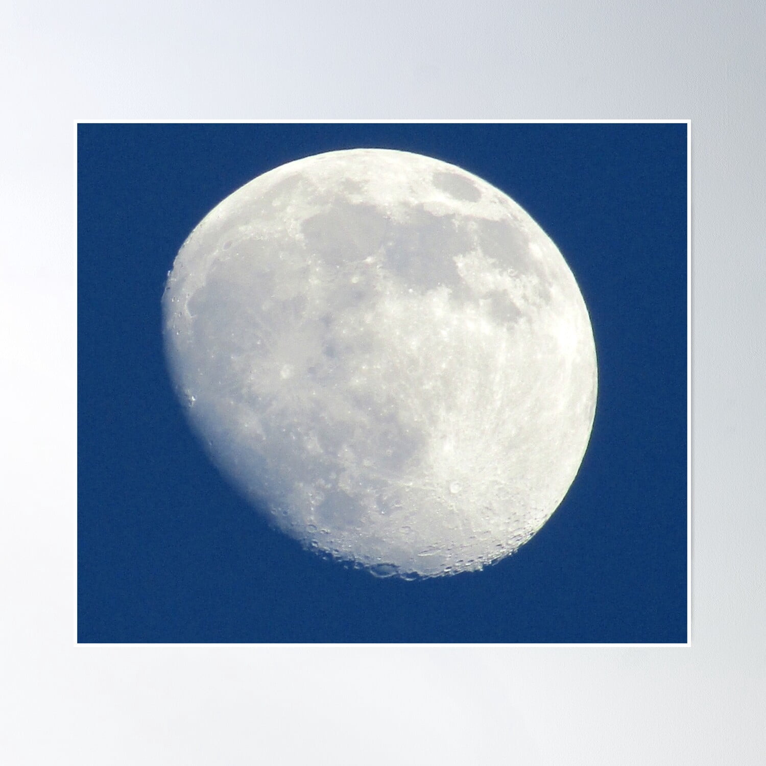 Big Blue Moon Sky 3 Poster Wall Art, Modern Wall Decor, 16x24 UNFRAMED ...